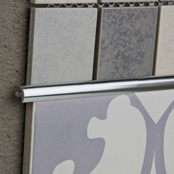 Aluminium Domed Capping Strip 10mm Bright Silver | Kirk Marketing